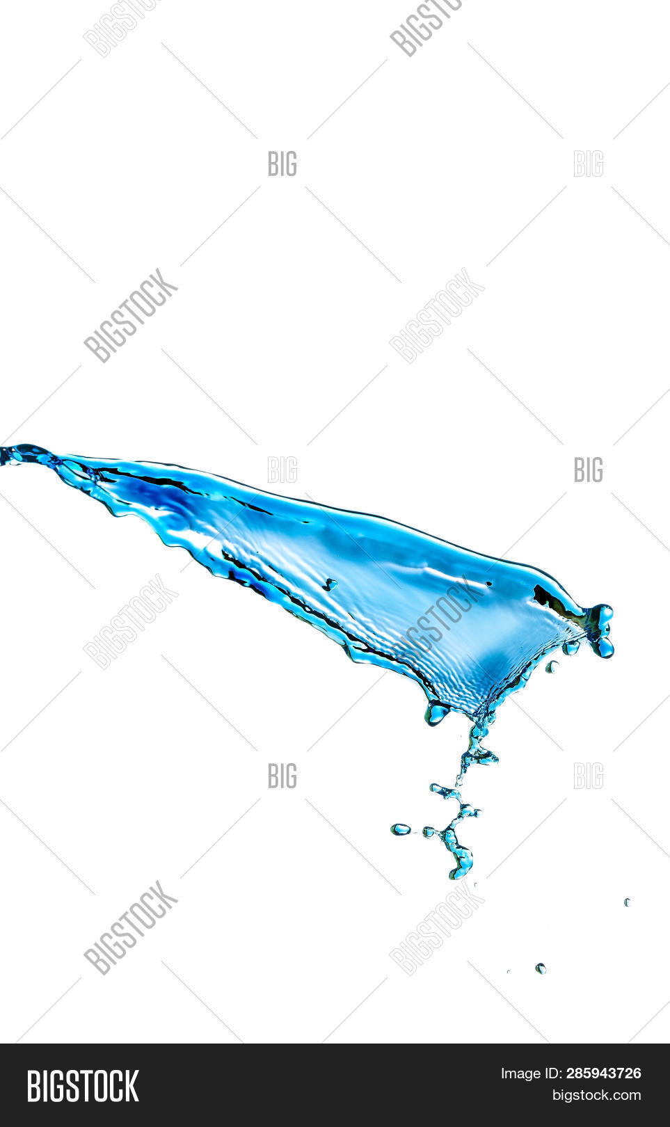 Triangle Shaped Water Image & Photo (Free Trial) | Bigstock