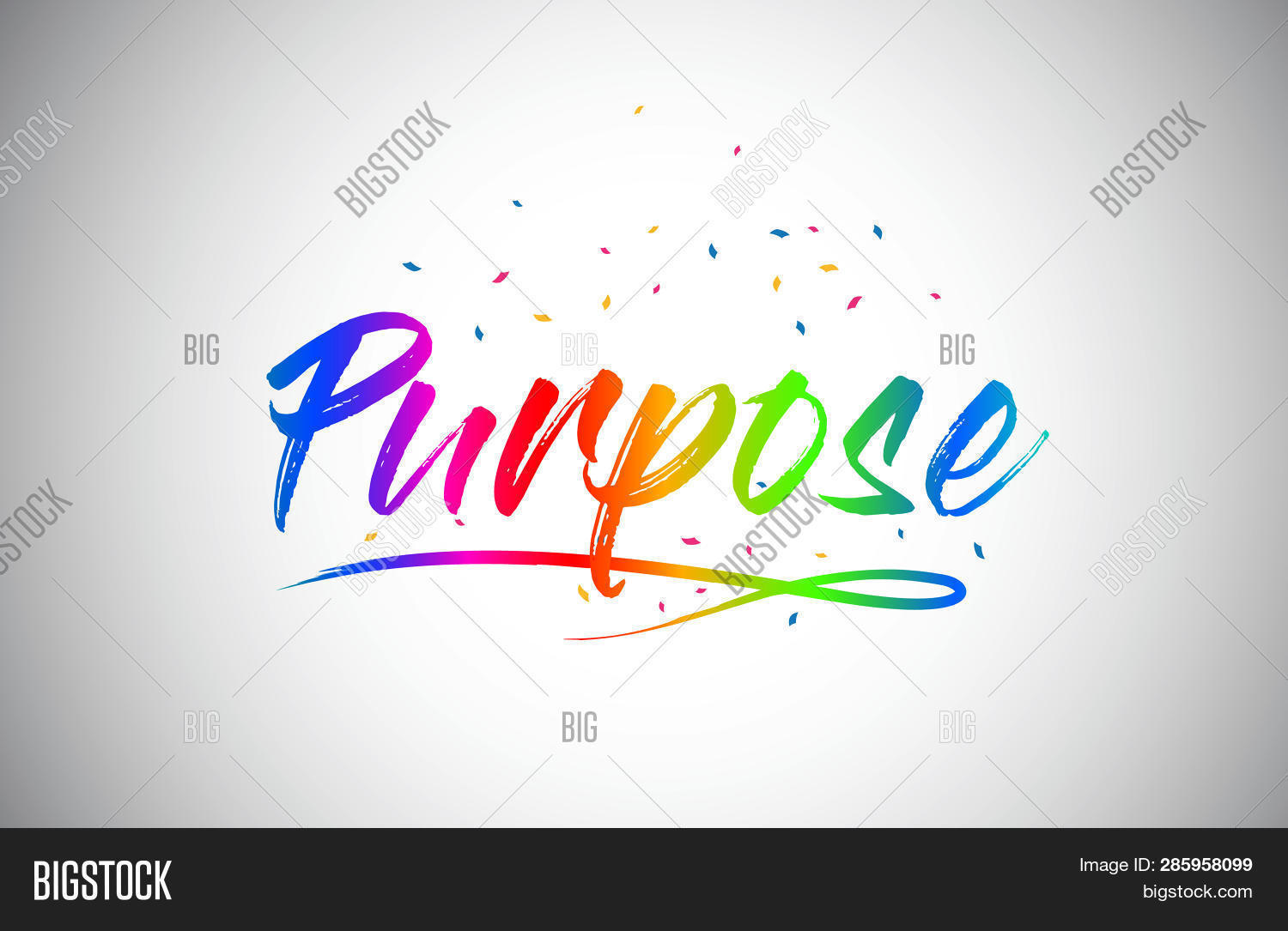 Purpose Creative Word Vector & Photo (Free Trial) | Bigstock