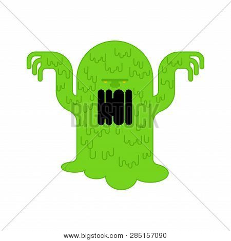 Snot Monster. Green Vector & Photo (Free Trial) | Bigstock