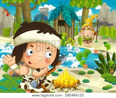 Cartoon Stone Age Image & Photo (Free Trial) | Bigstock