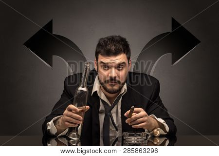 Drunk Disappointed Man Image & Photo (Free Trial) | Bigstock