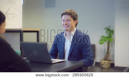 Friendly Interviewer Image & Photo (Free Trial) | Bigstock