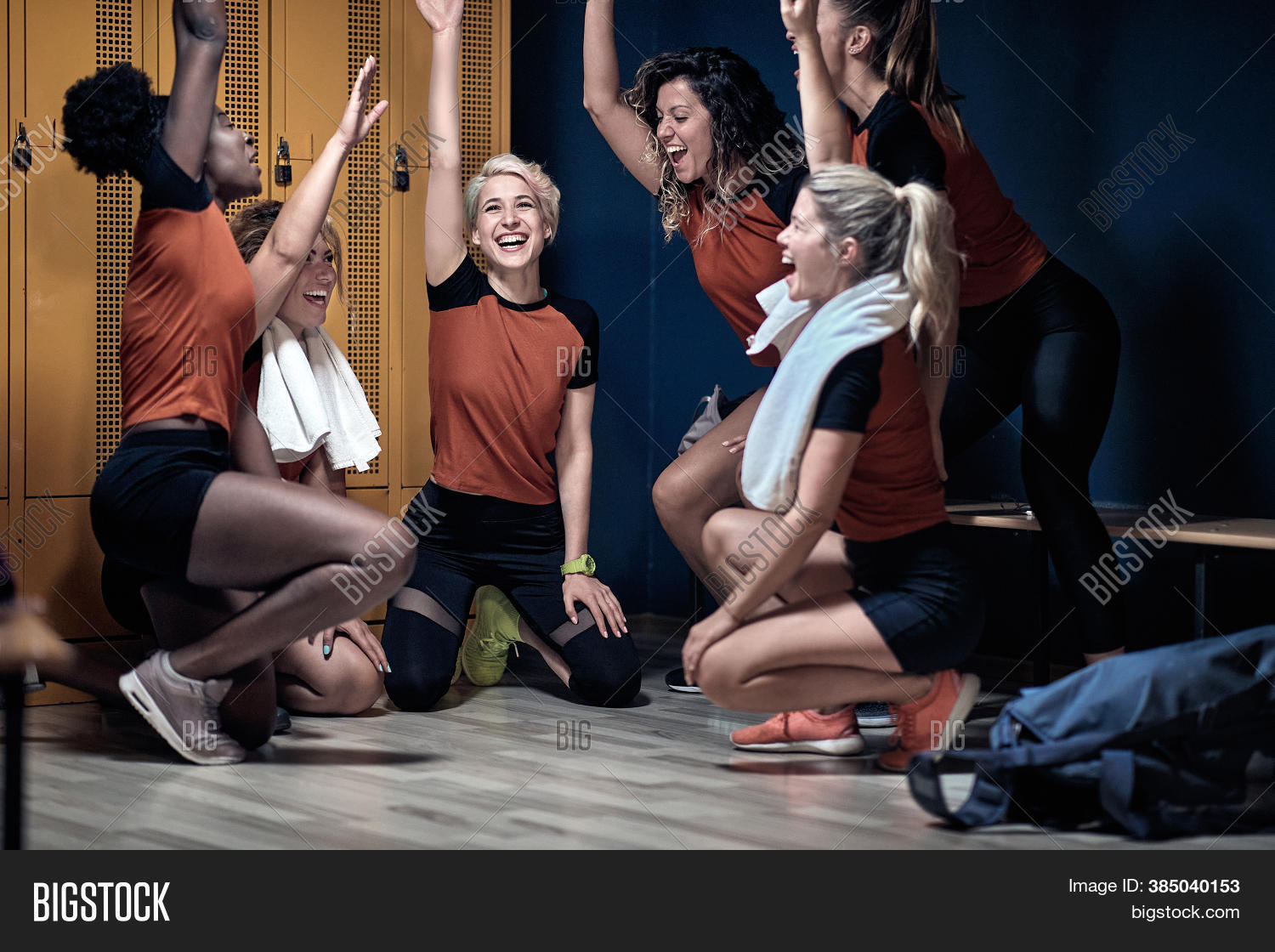 Female Team Locker Image & Photo (Free Trial) | Bigstock