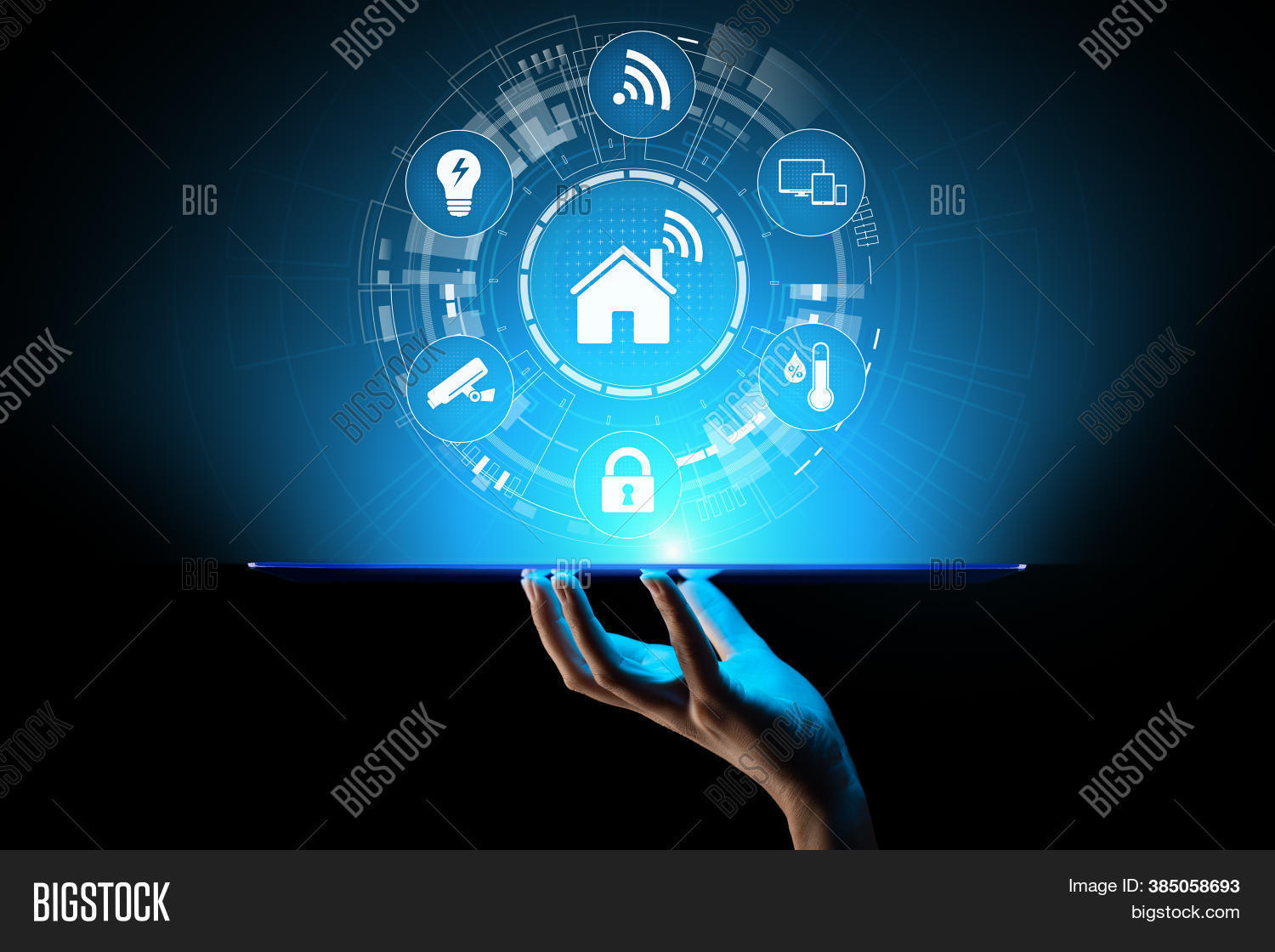 Smart Home Control Image & Photo (Free Trial) | Bigstock