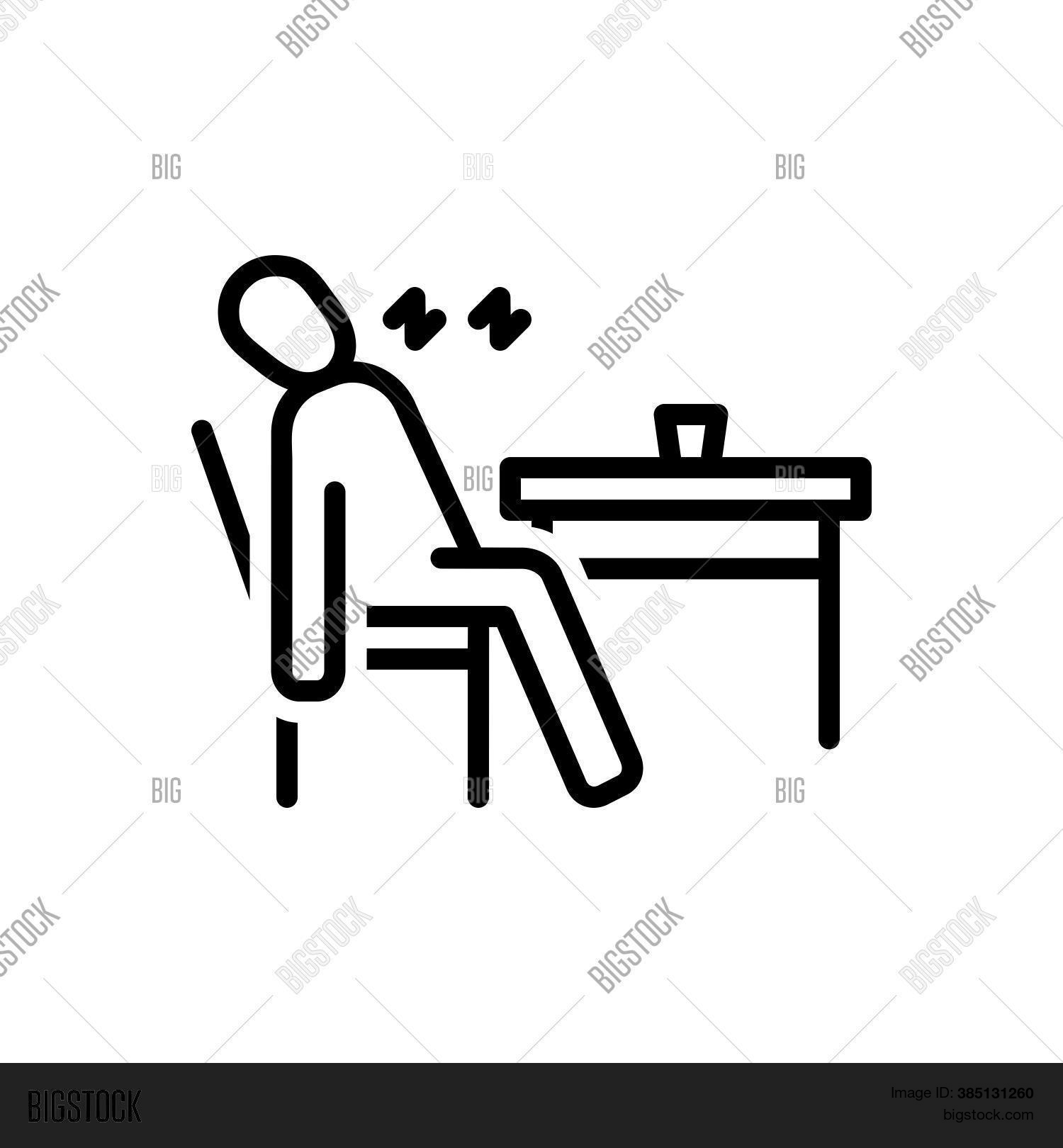 Black Line Icon Tire Vector & Photo (Free Trial) | Bigstock