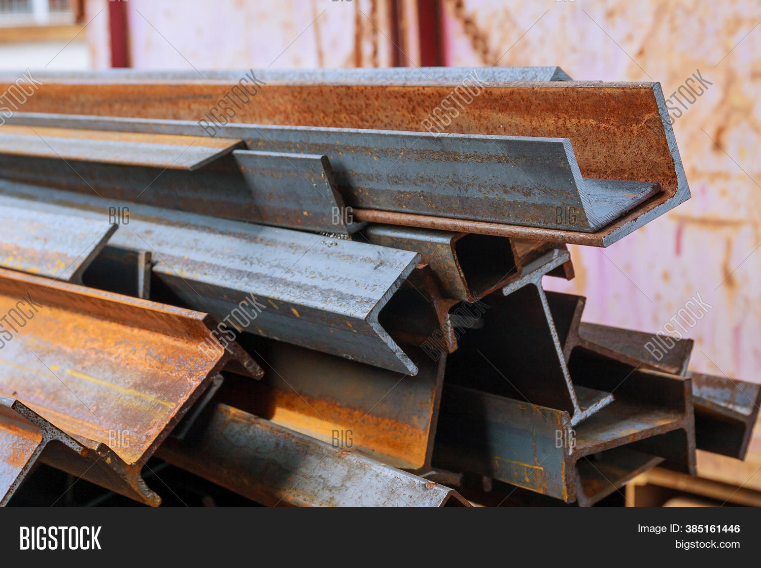 Stack Steel Rusty Rail Image & Photo (Free Trial) | Bigstock