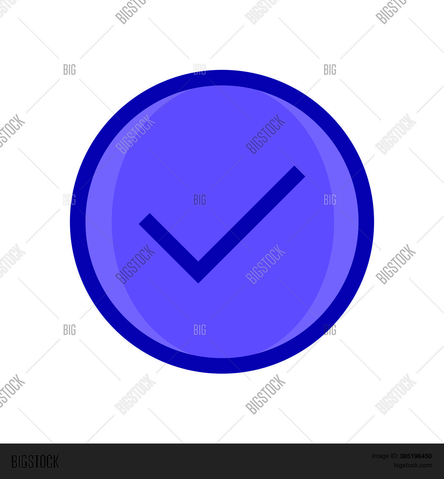 Check Mark Purple Vector & Photo (Free Trial) | Bigstock