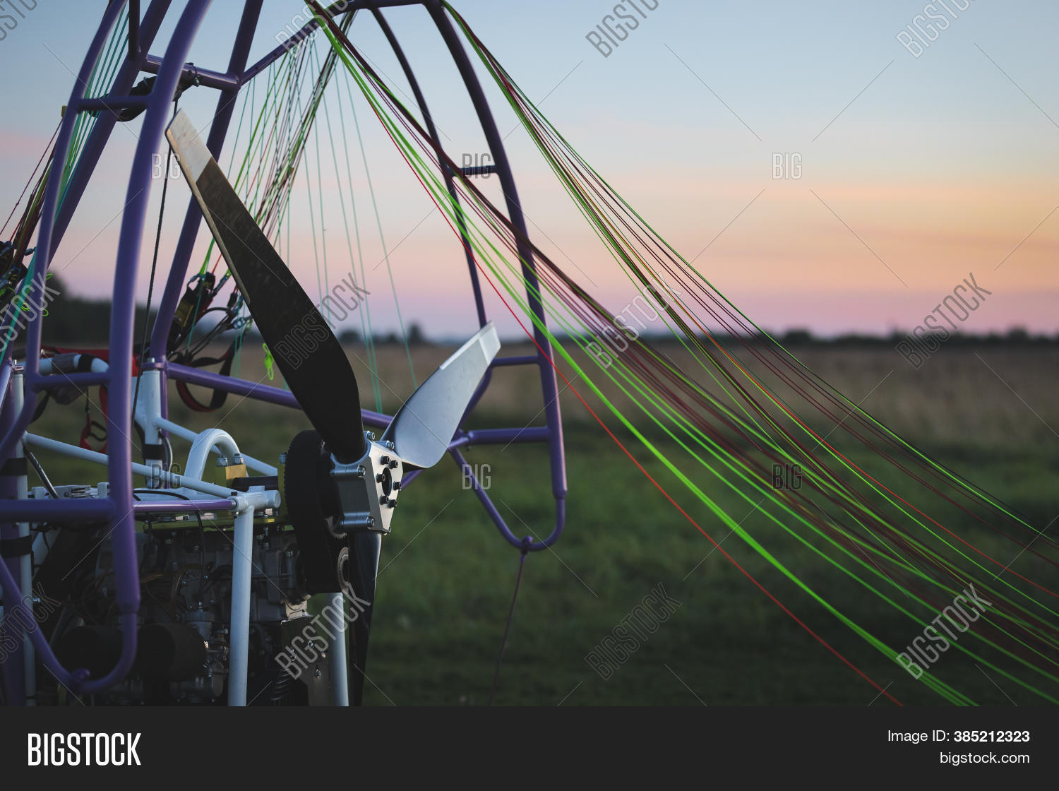Closeup Parajet Cart Image & Photo (Free Trial) | Bigstock