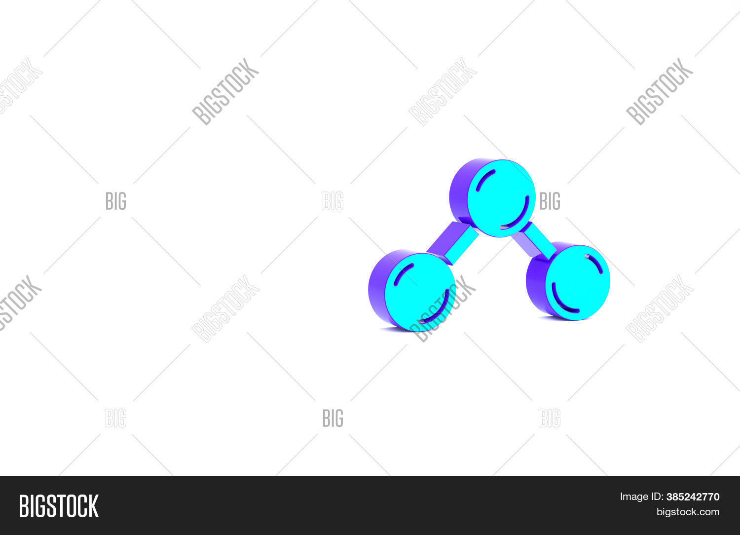 Turquoise Molecule Image & Photo (Free Trial) | Bigstock