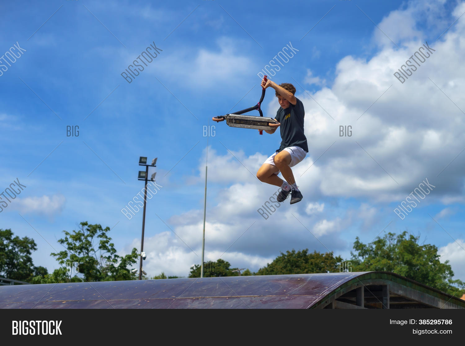 Stunt Scooters, Young Image & Photo (Free Trial) | Bigstock