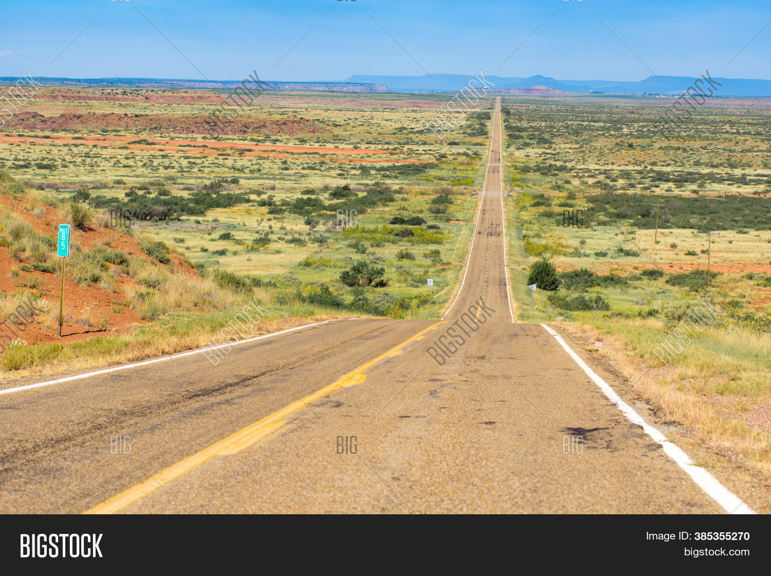 Long Straight Road Image & Photo (Free Trial) | Bigstock