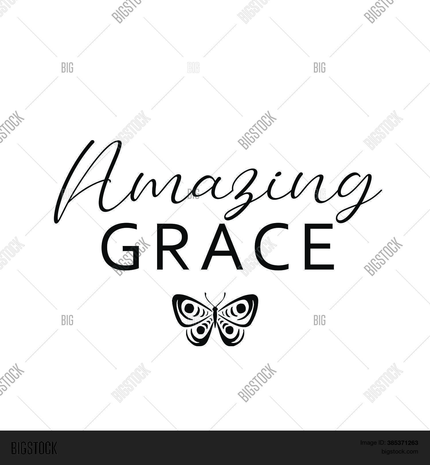 Amazing Grace, Bible Vector & Photo (Free Trial) | Bigstock