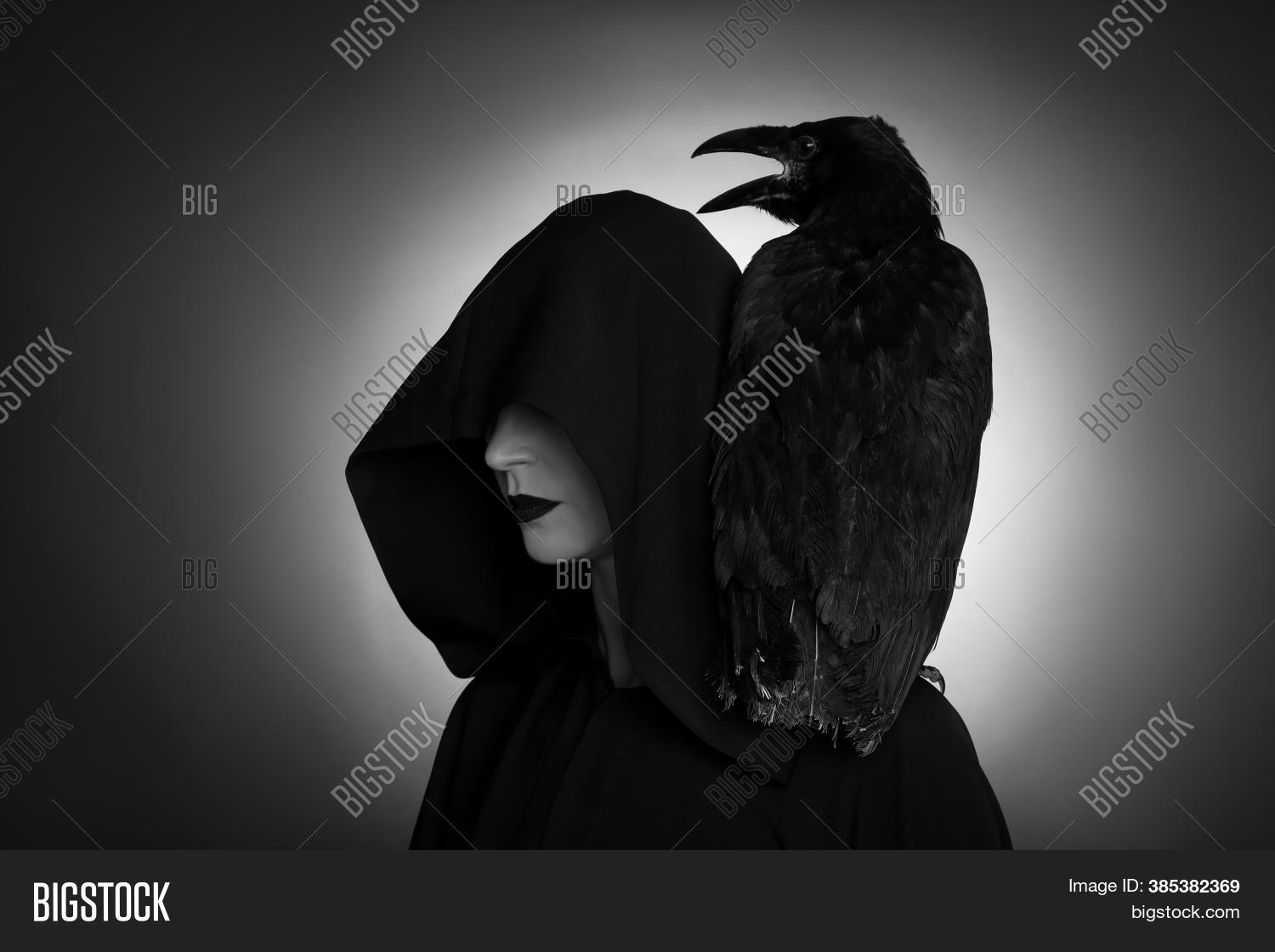 Mysterious Witch Raven Image & Photo (Free Trial) | Bigstock