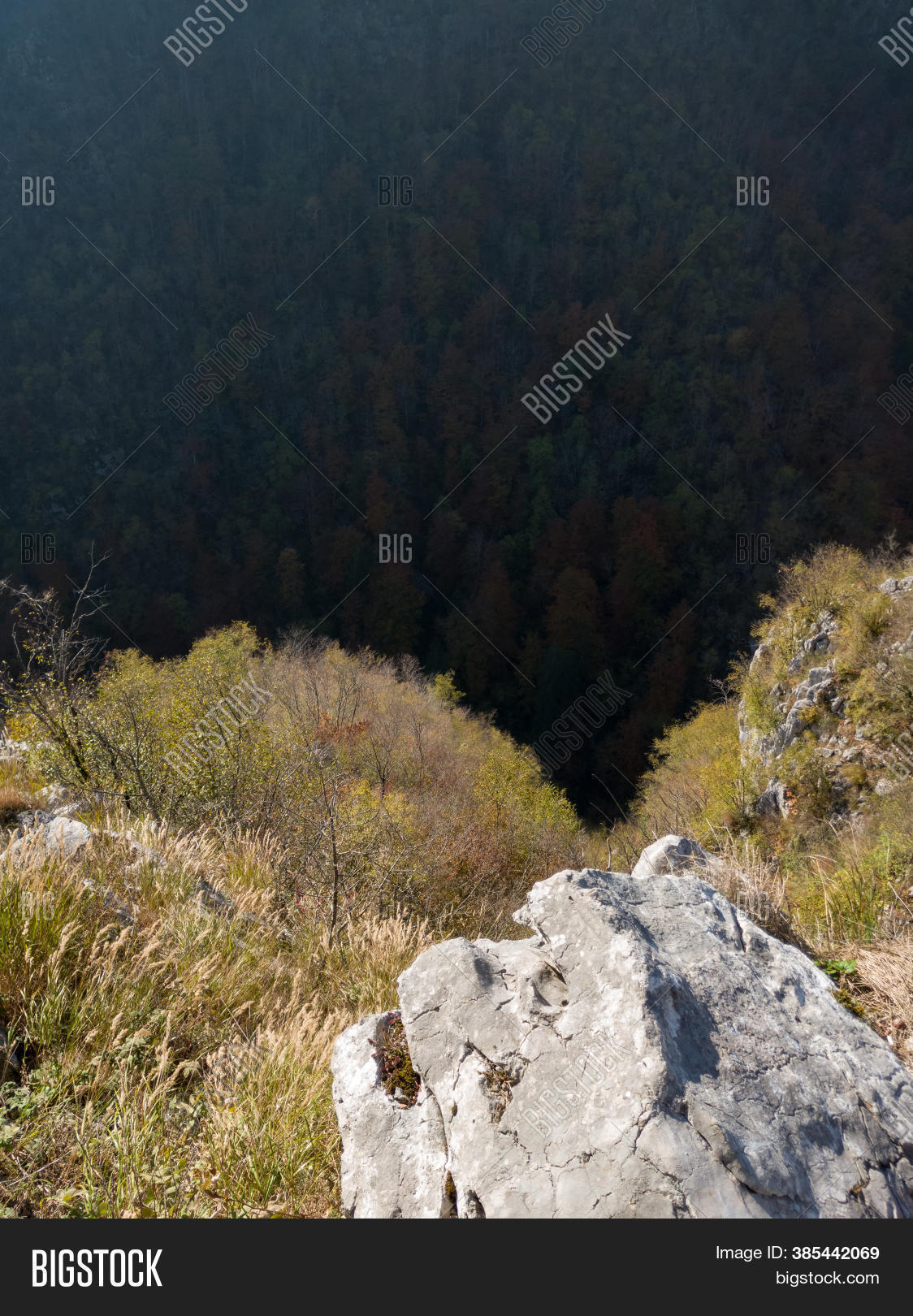 Cliff On Mountain Image & Photo (Free Trial) | Bigstock