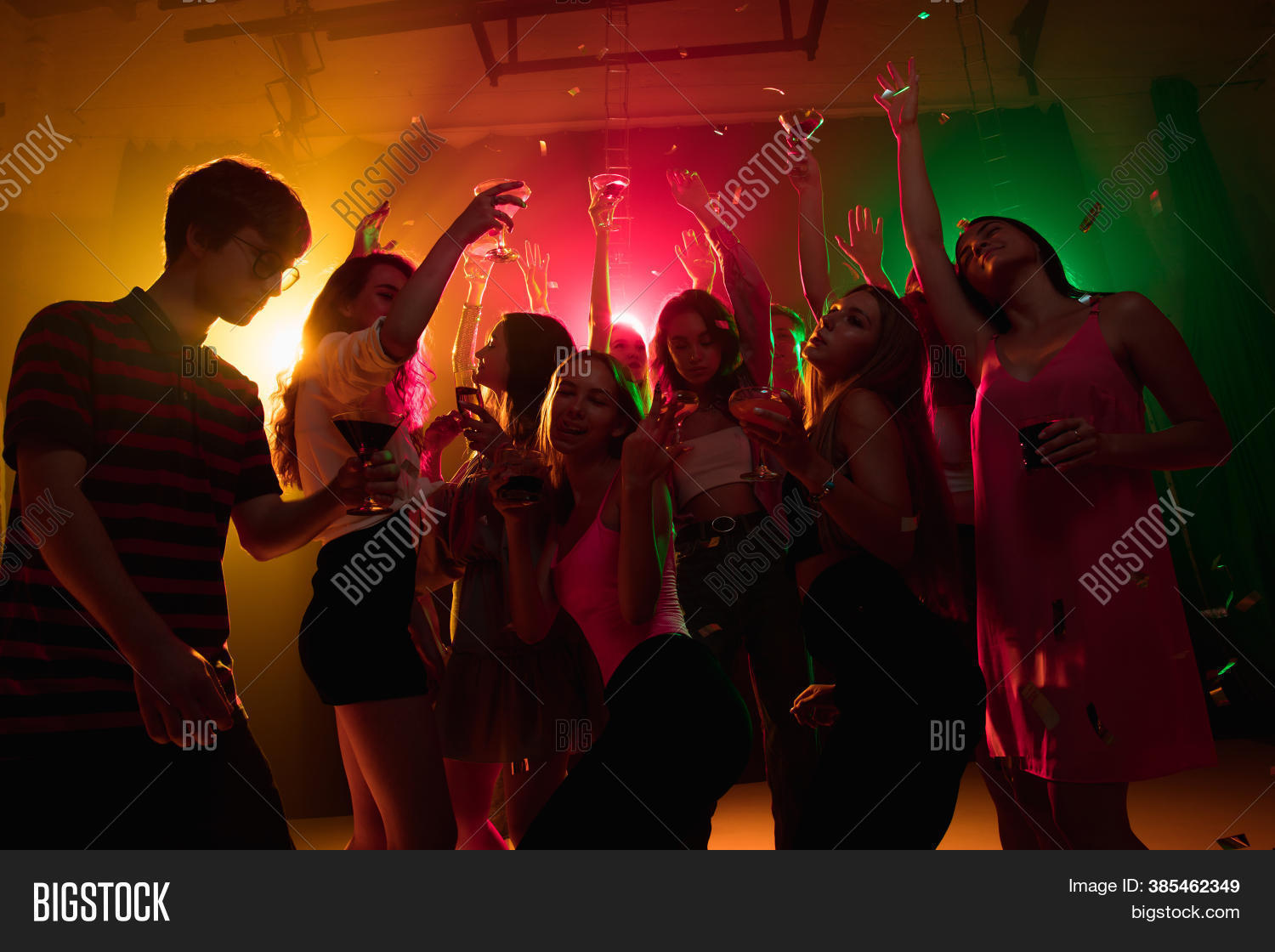 Cocktail. Crowd People Image & Photo (Free Trial) | Bigstock