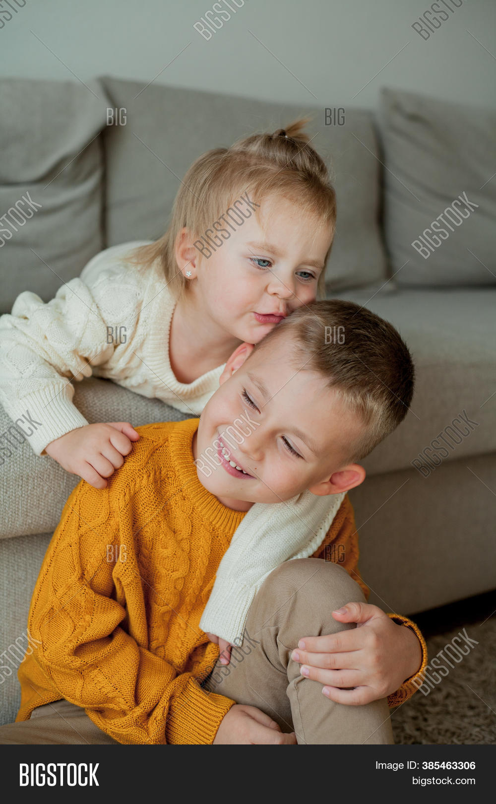Little Brother Sister Image & Photo (Free Trial) | Bigstock