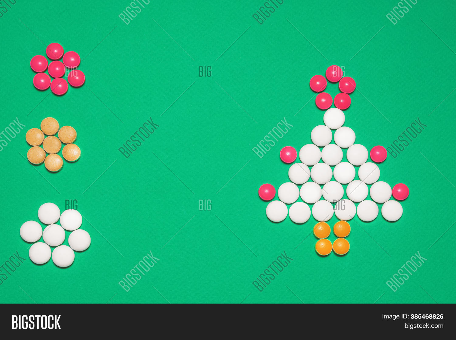 Pills Form Christmas Image & Photo (Free Trial) | Bigstock