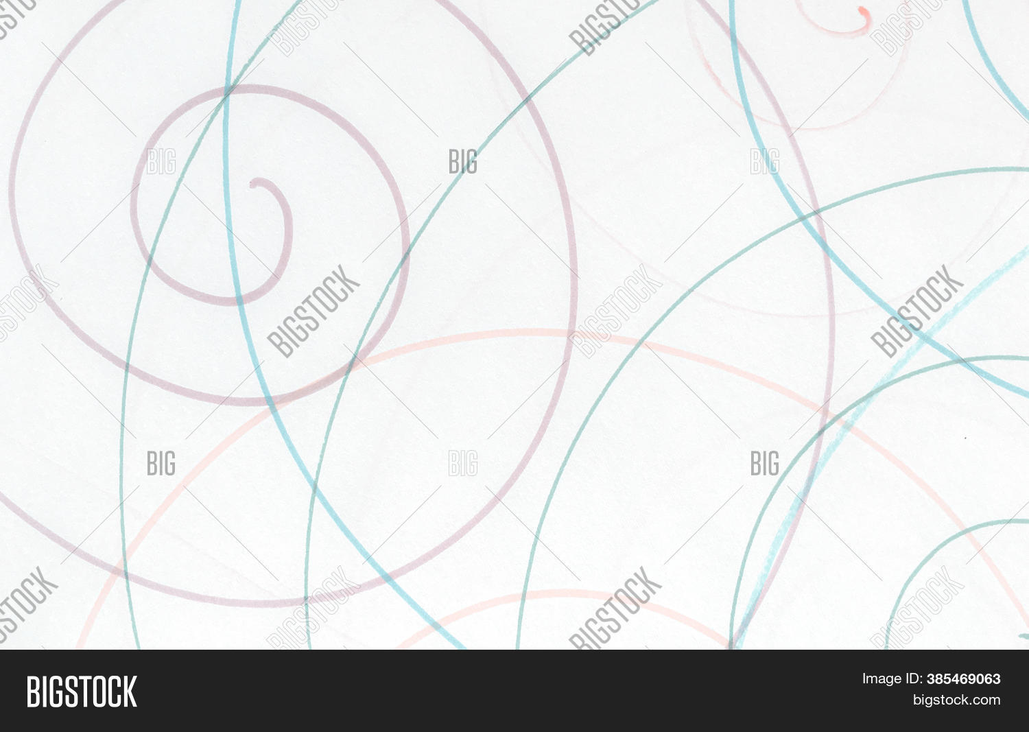 Blue Abstract Scribble Image & Photo (Free Trial) | Bigstock