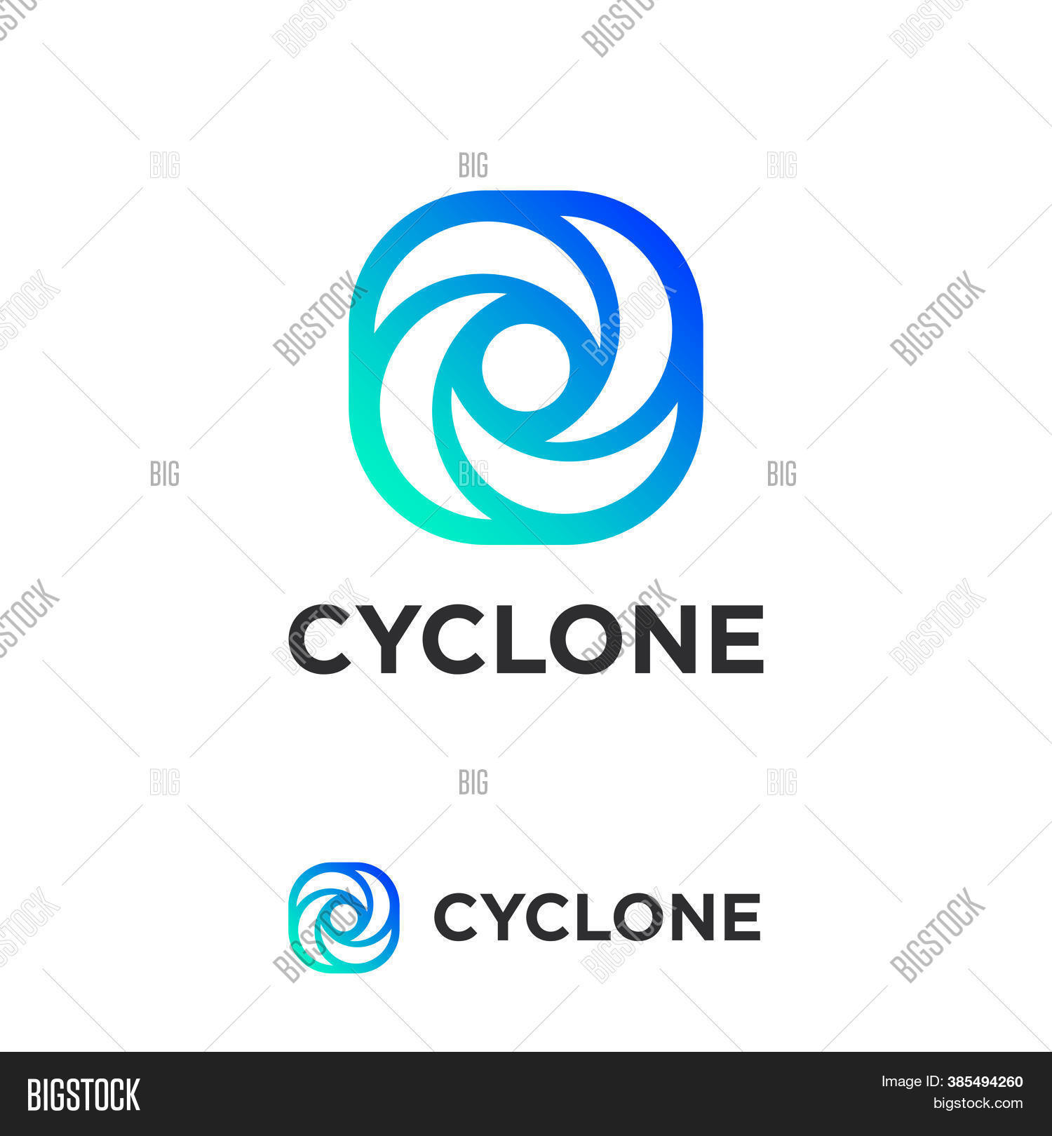 Cyclone Logo. Simple Vector & Photo (Free Trial) | Bigstock