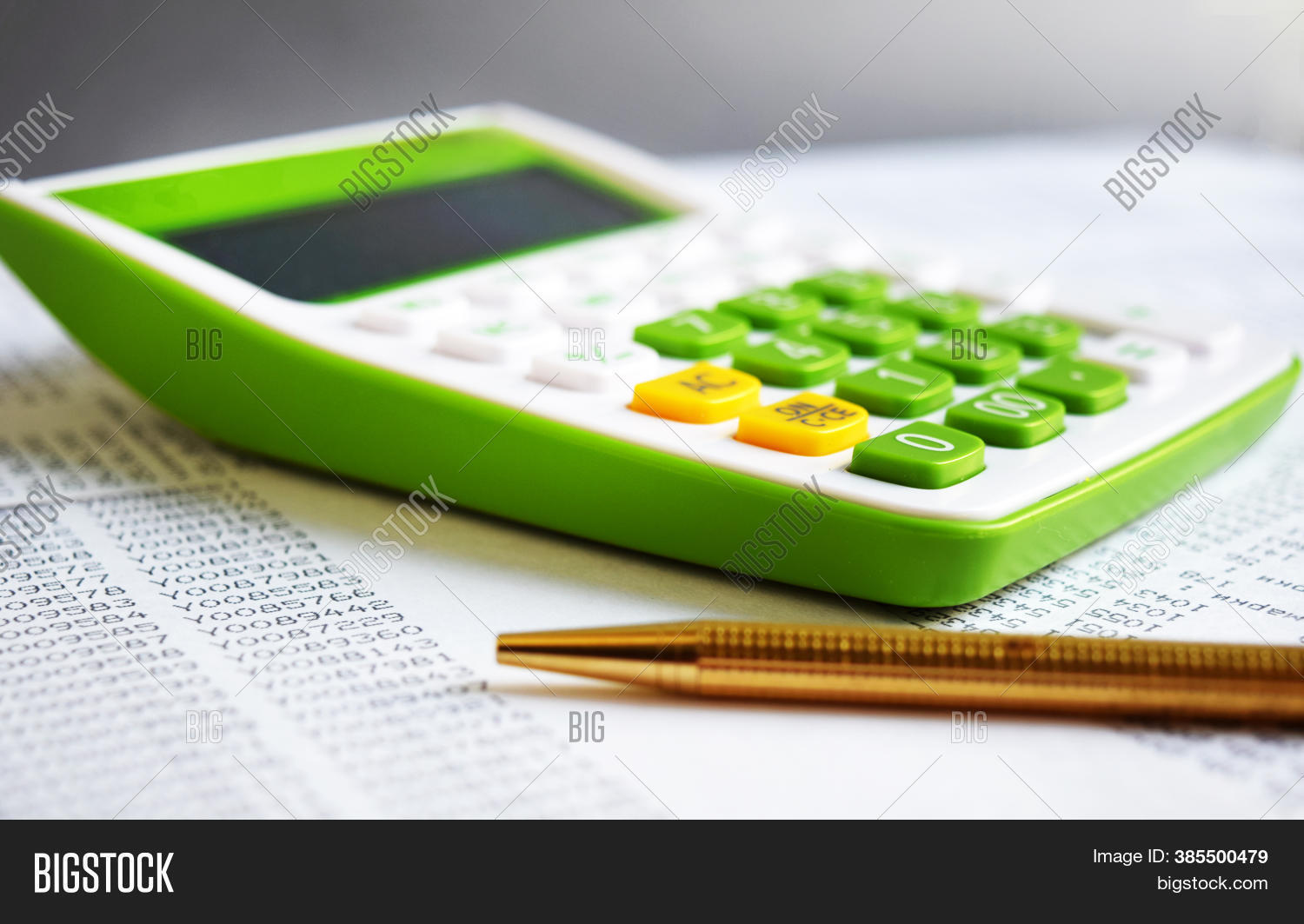 Calculator Pencil. Image & Photo (Free Trial) | Bigstock