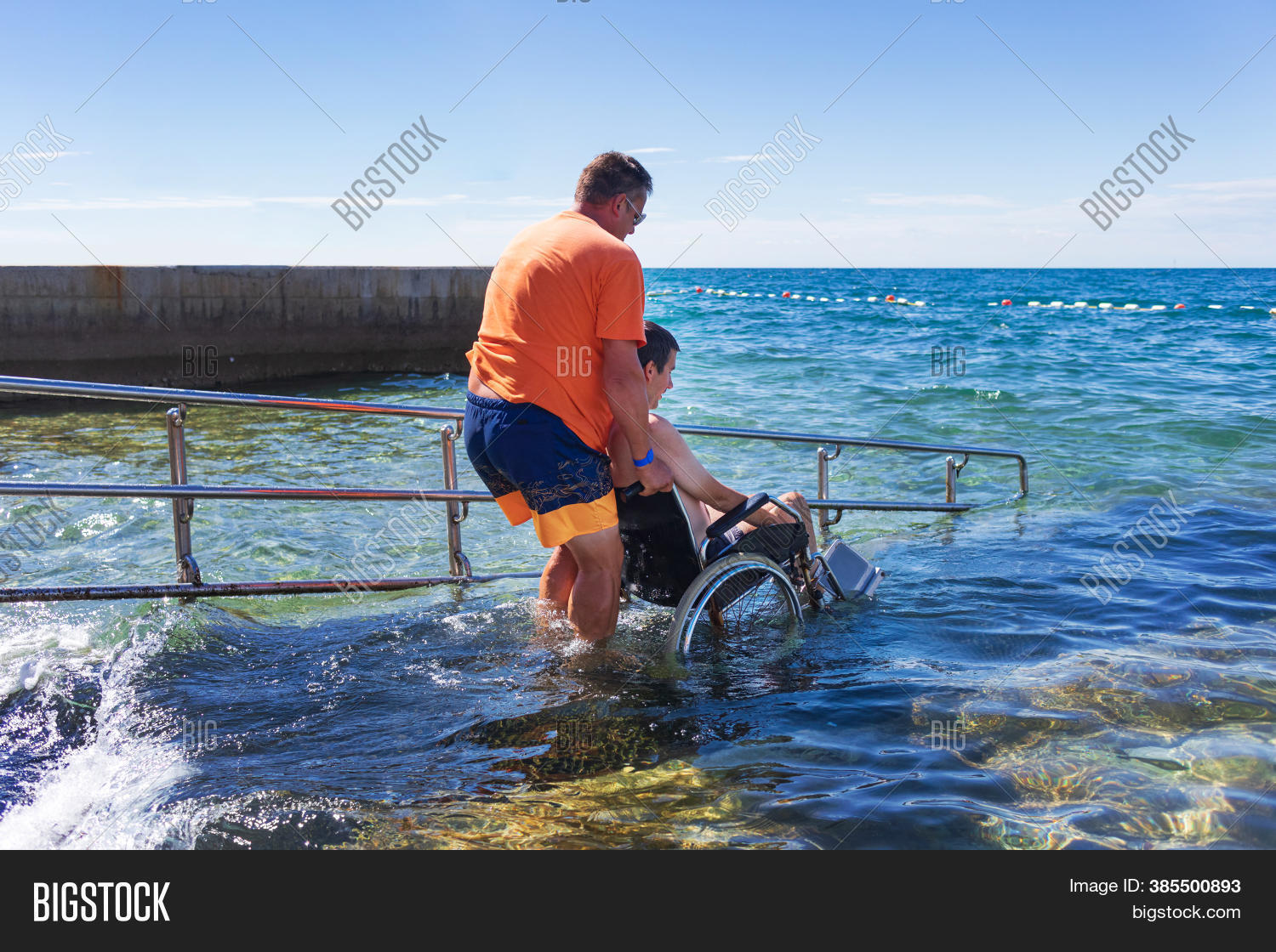Accessible Beach Ramp Image & Photo (Free Trial) | Bigstock
