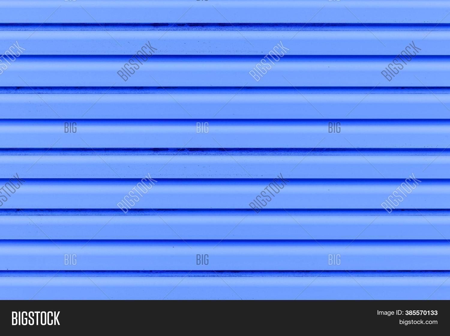 Blue Corrugated Metal Image & Photo (Free Trial) | Bigstock