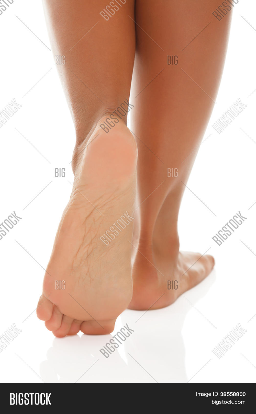 Female Feet Isolated Image & Photo (Free Trial) | Bigstock
