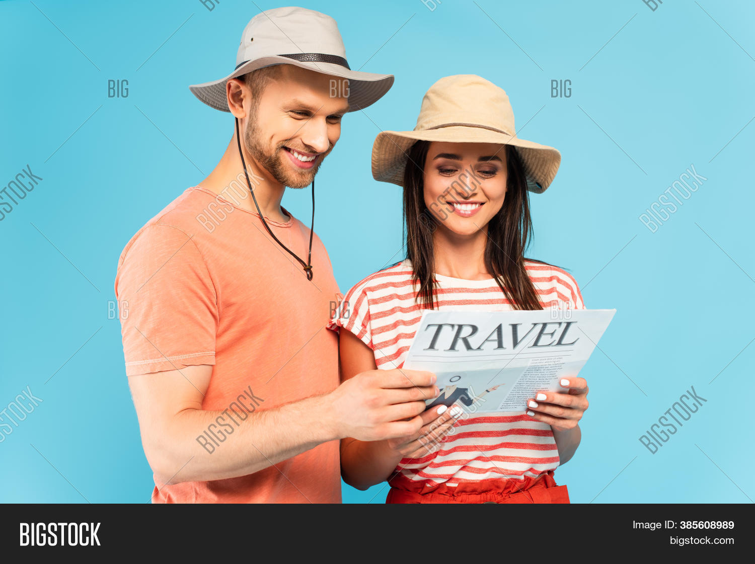 Couple Reading Travel Image & Photo (Free Trial) | Bigstock