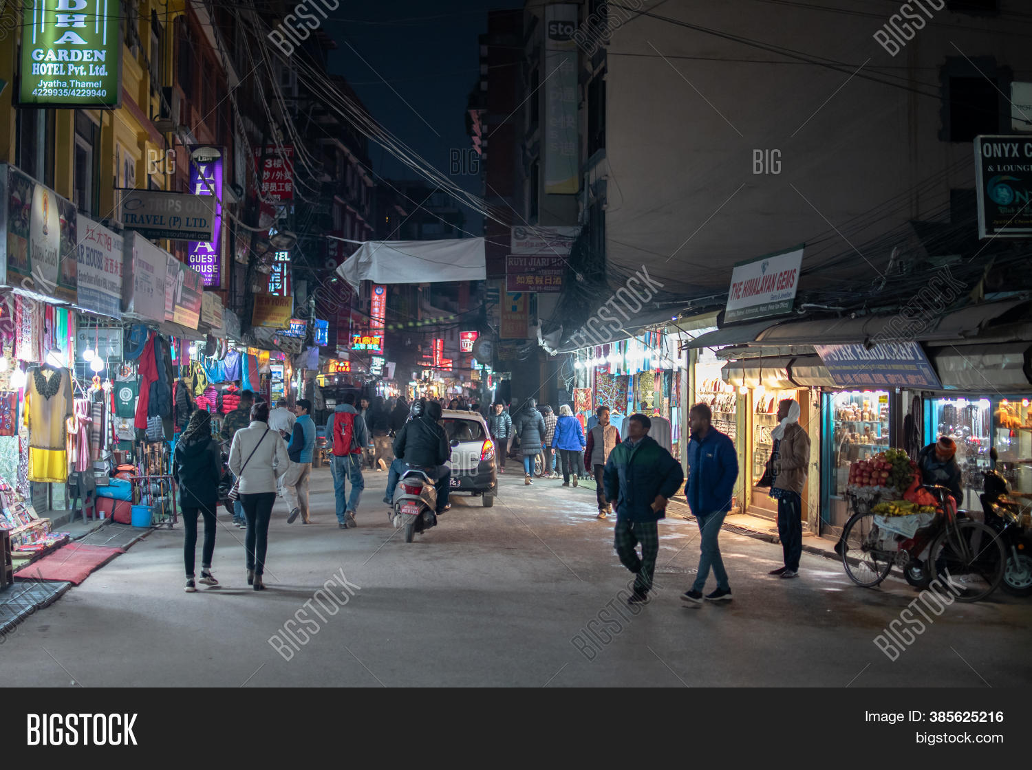 Thamel, Kathmandu, Image & Photo (Free Trial) | Bigstock