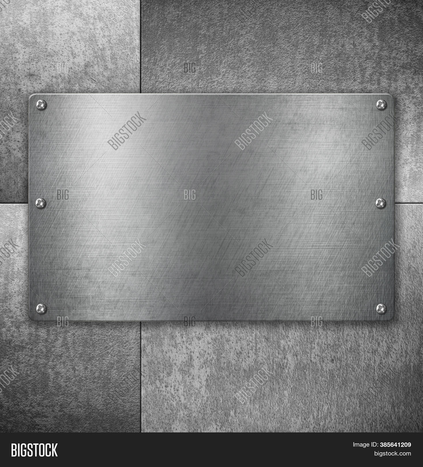 Metal Plate Rivets On Image & Photo (Free Trial) | Bigstock