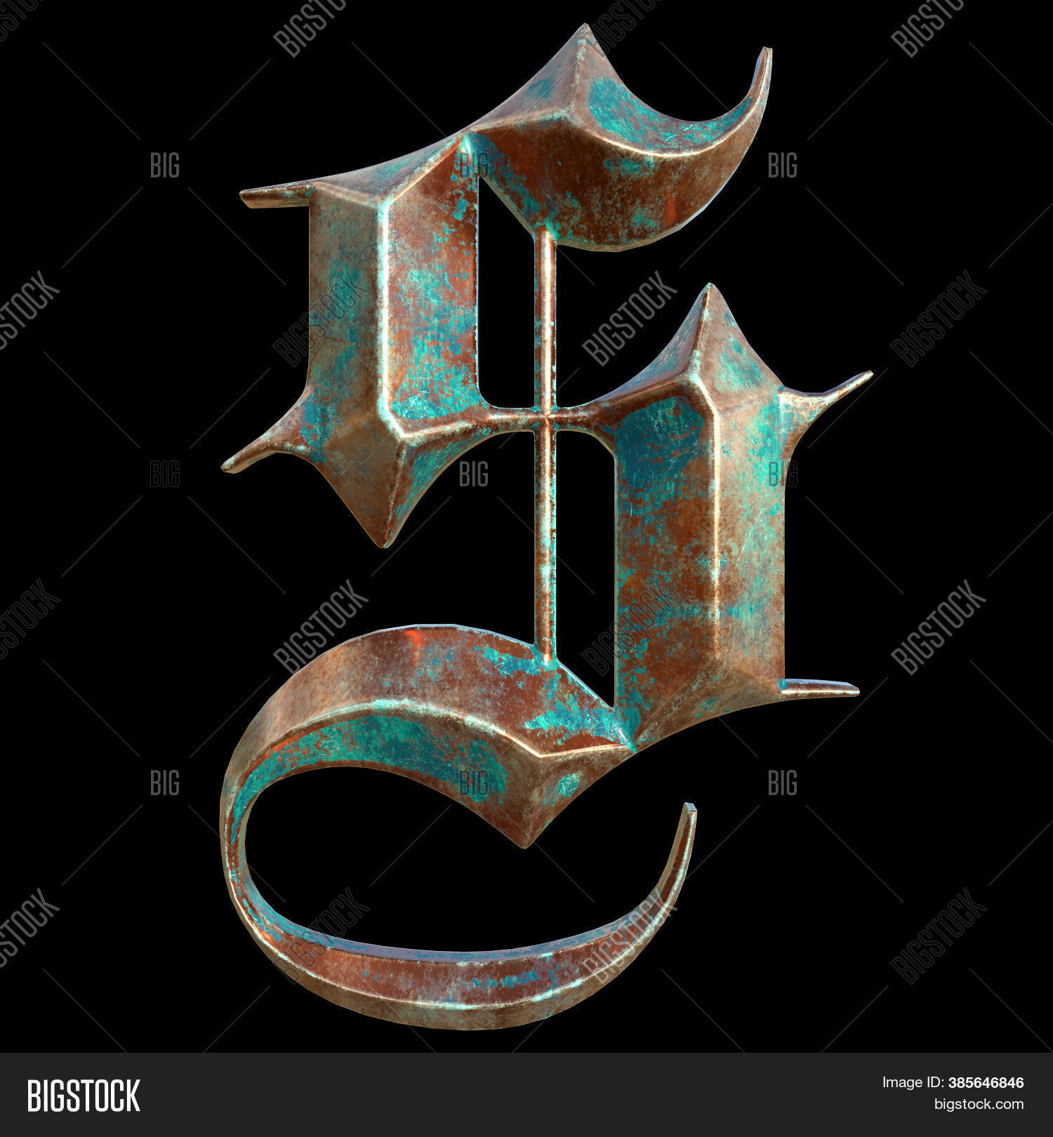 German Gothic Alphabet Image & Photo (Free Trial) | Bigstock