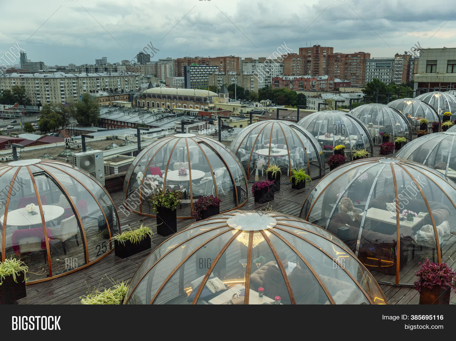 Igloo Rooftop Bar City Image & Photo (Free Trial) | Bigstock