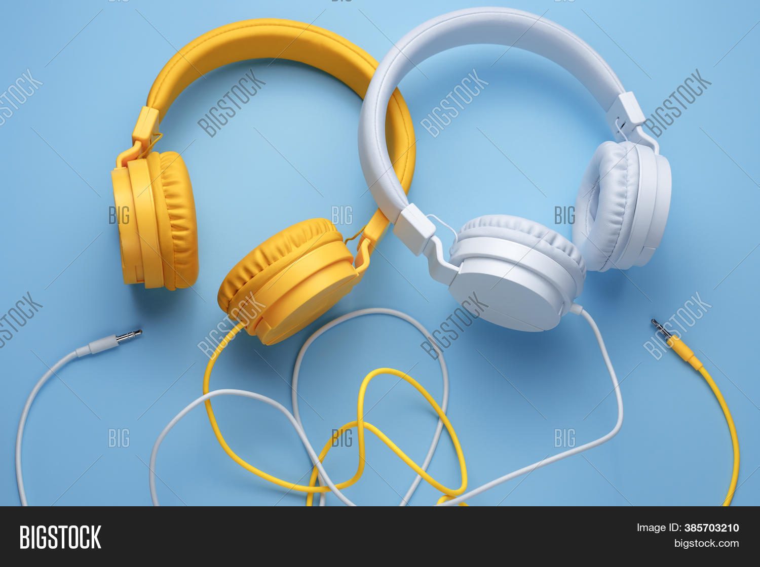 Two Stylish Headphones Image & Photo (Free Trial) | Bigstock