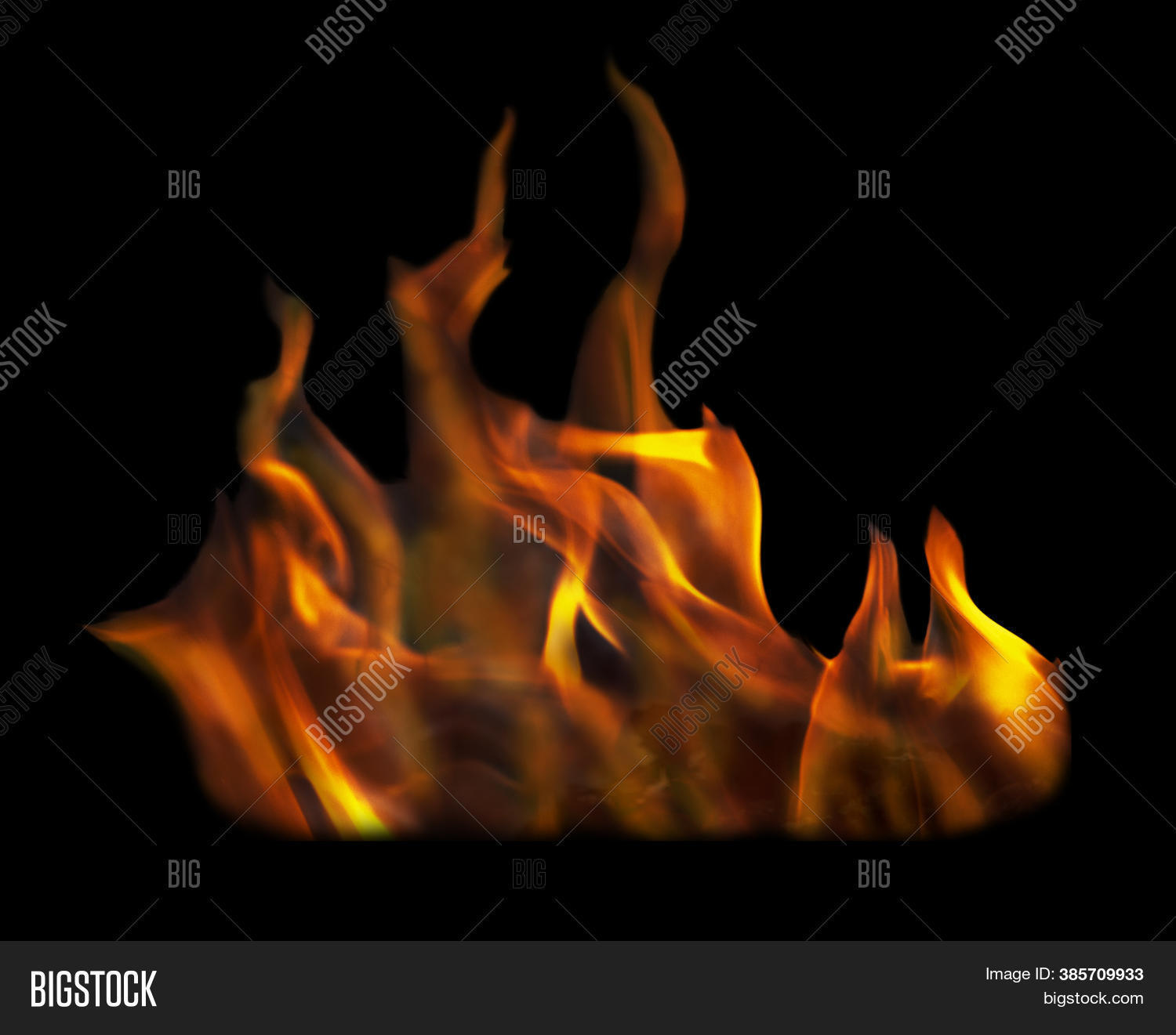 Fire Pattern Isolated Image & Photo (Free Trial) | Bigstock