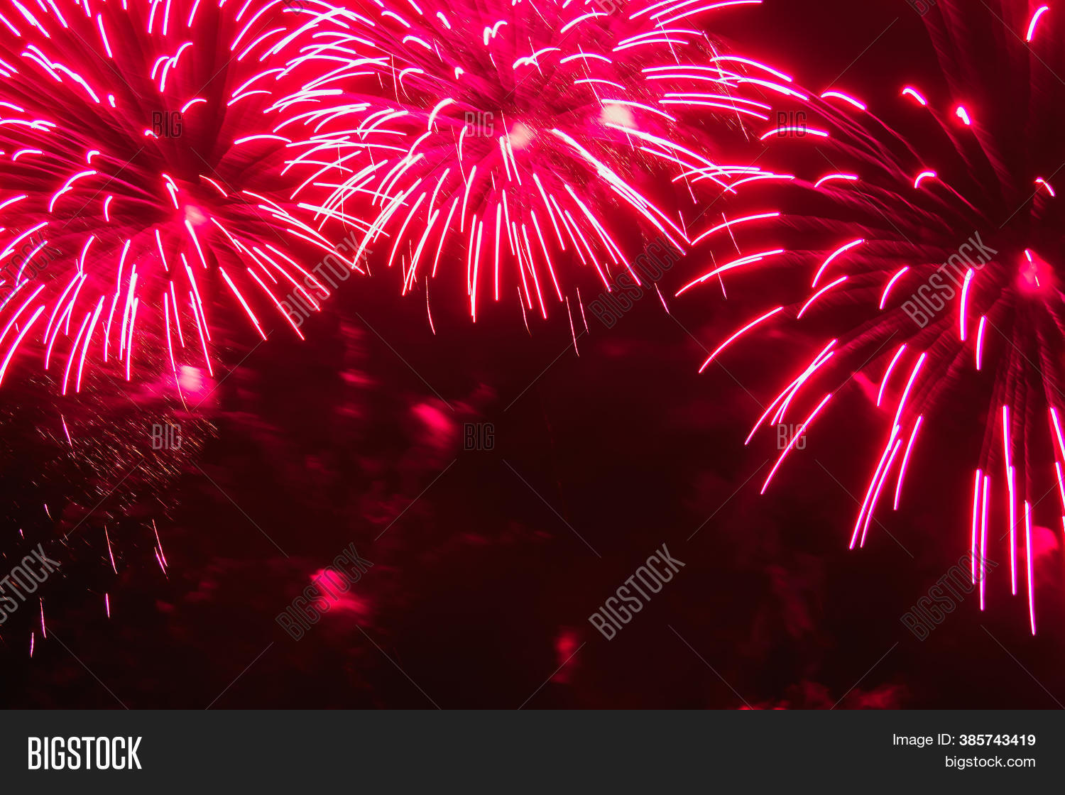 Fireworks Purple Image & Photo (Free Trial) | Bigstock