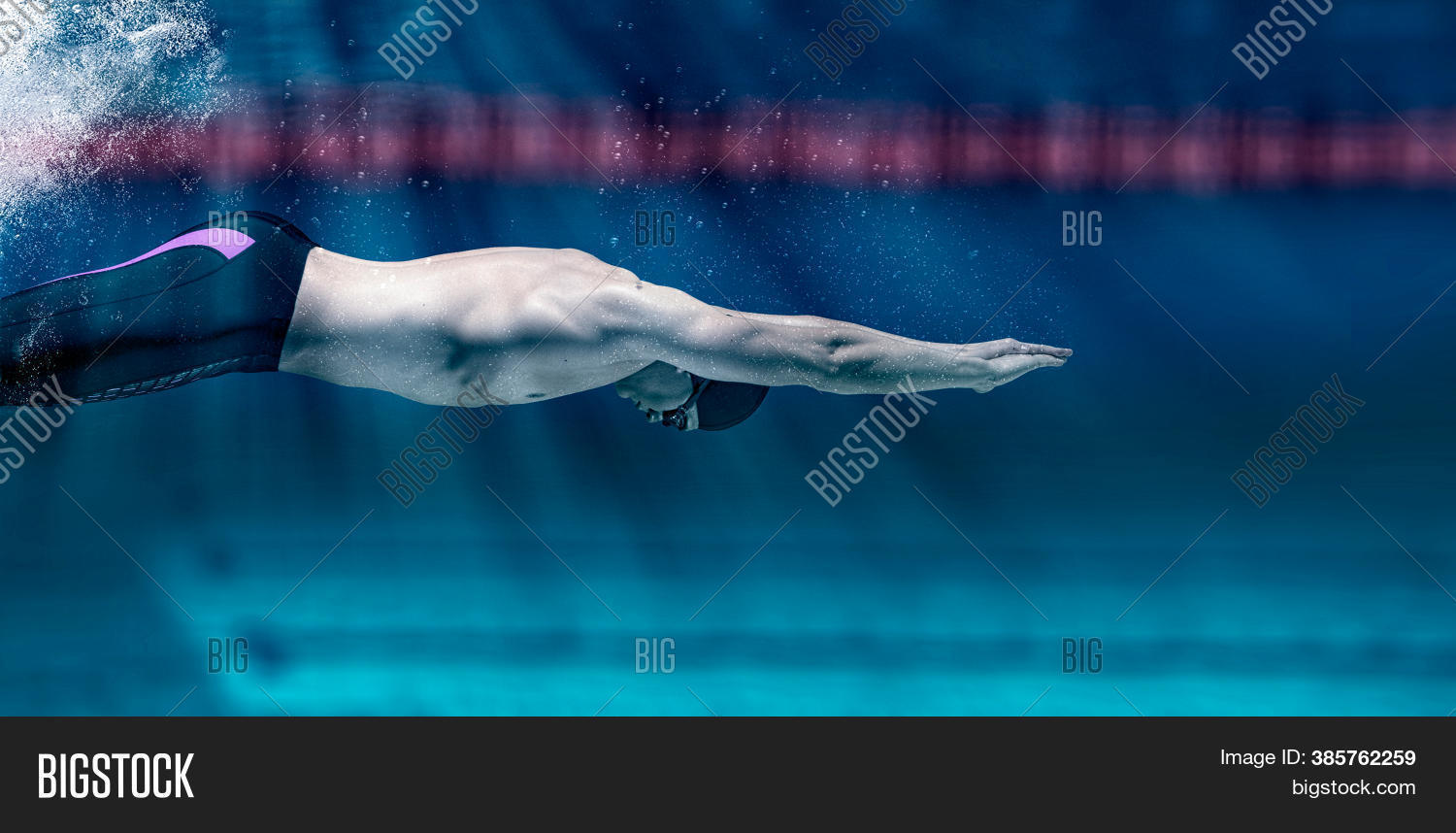 Male Swimmer Swimming Image & Photo (Free Trial) | Bigstock