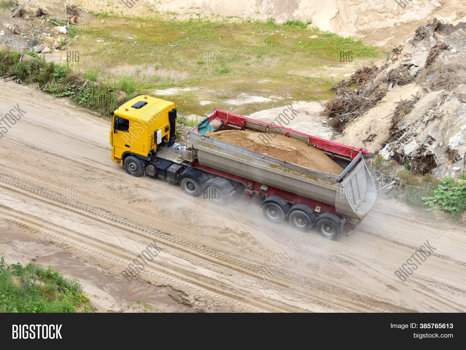 Truck Tipper Semi Image & Photo (Free Trial) | Bigstock