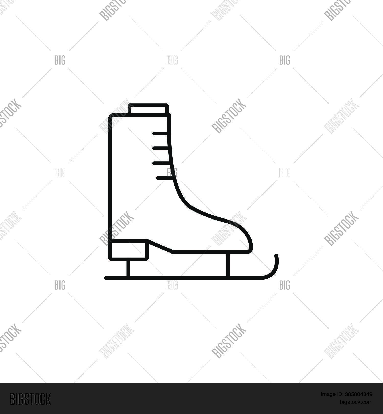 Figure Skating Symbol Vector & Photo (Free Trial) | Bigstock