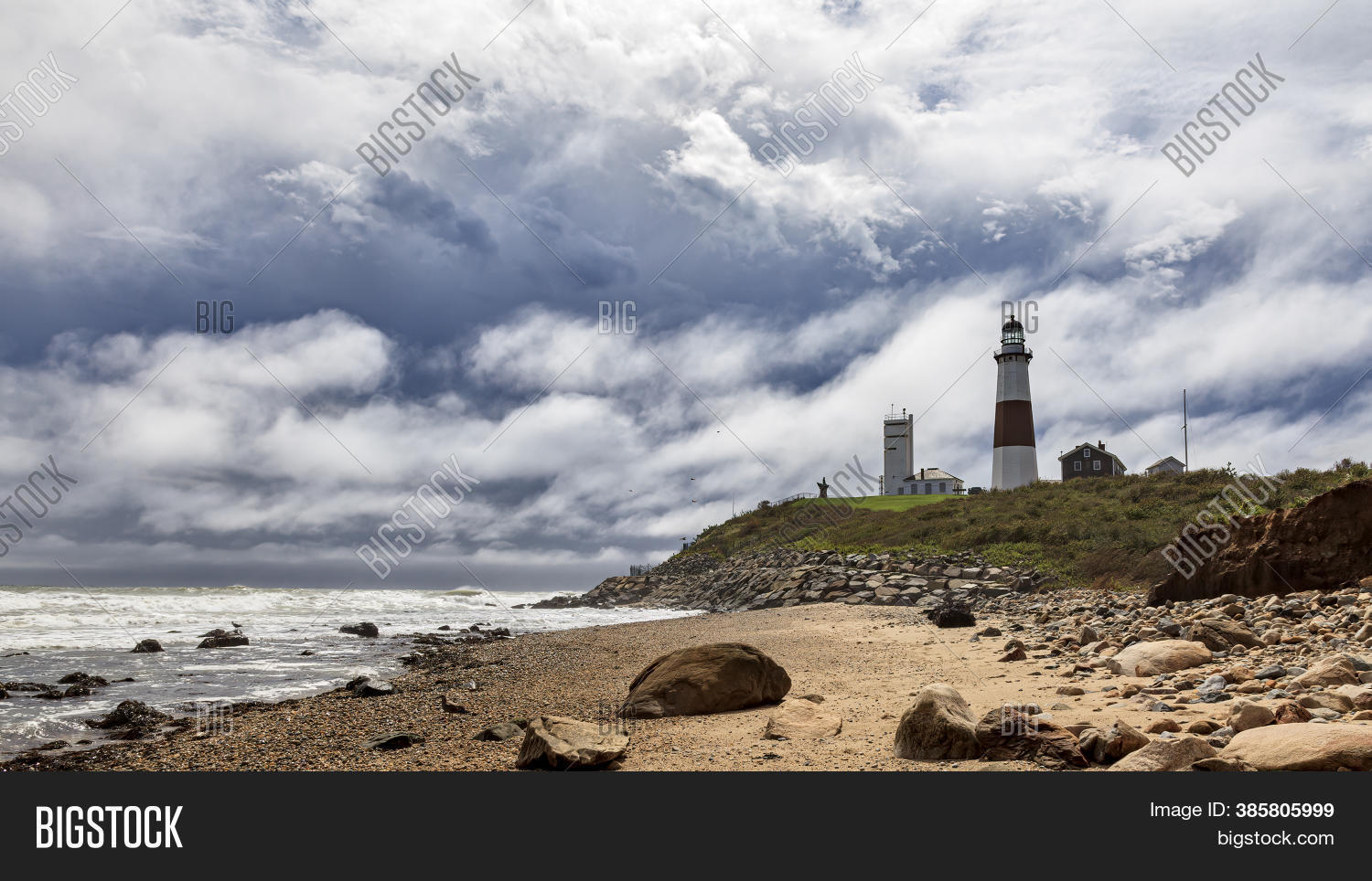 Landmark Montauk Point Image & Photo (Free Trial) | Bigstock
