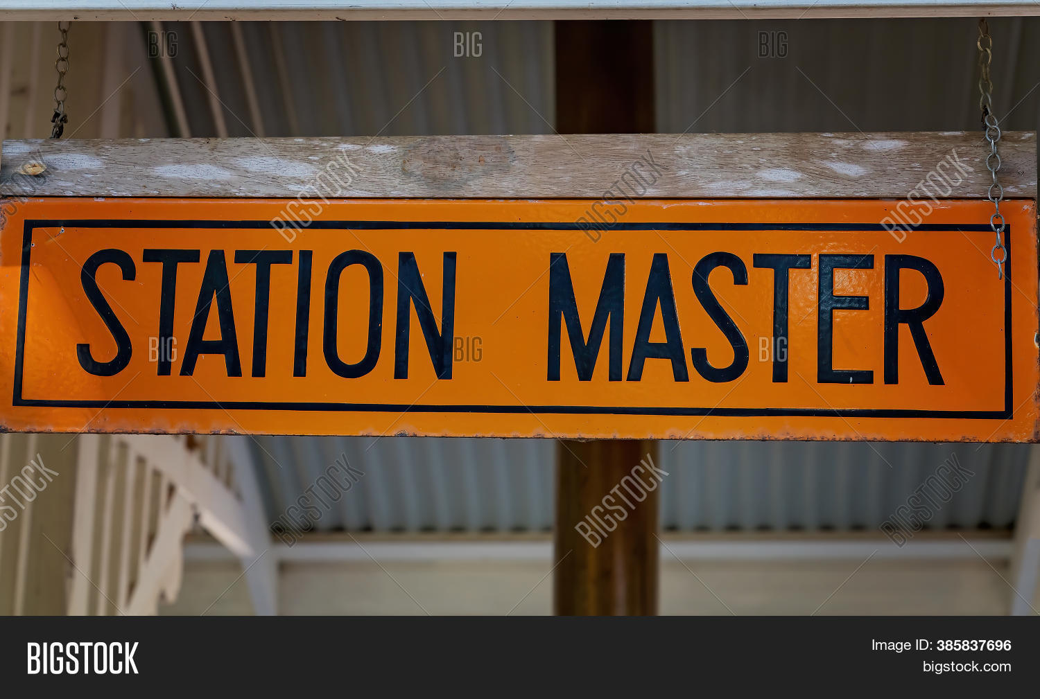 Station Master Sign Image & Photo (Free Trial) | Bigstock