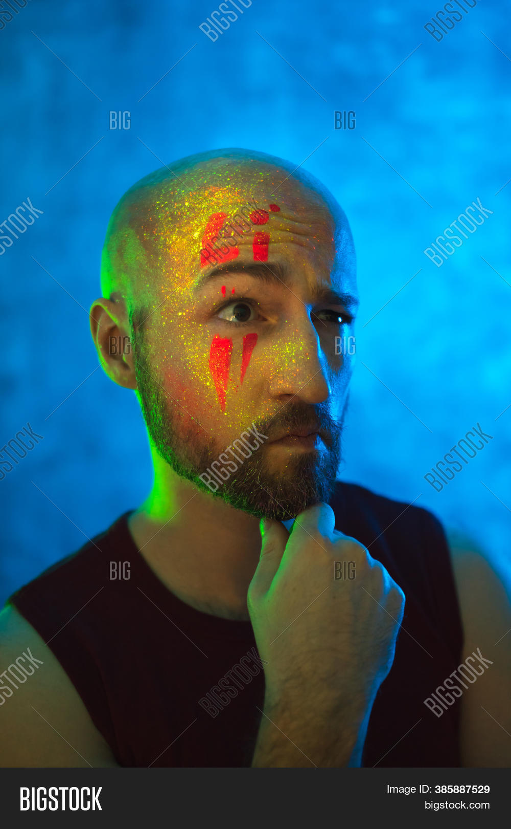 Pensive Bald Man Image & Photo (Free Trial) | Bigstock