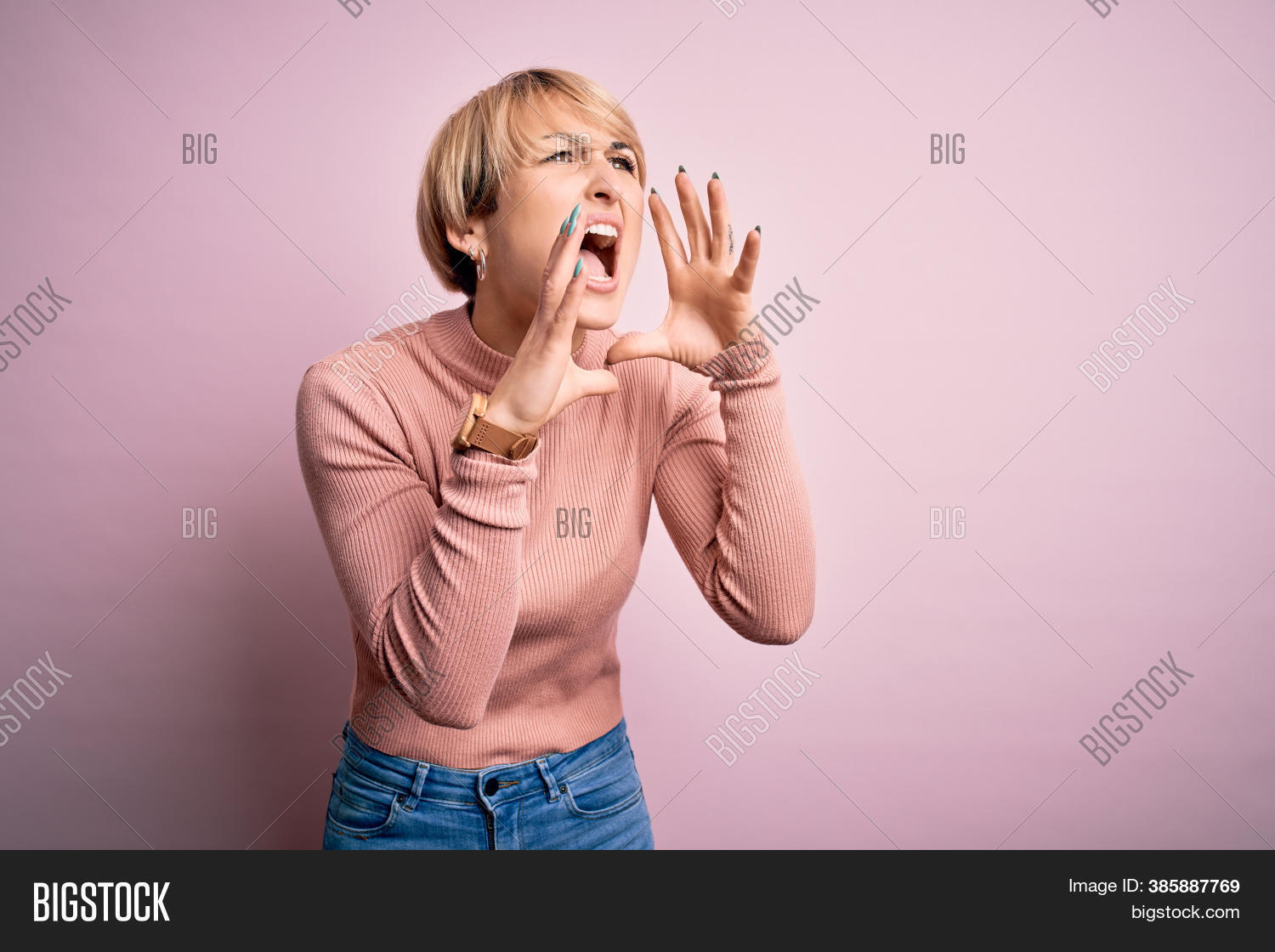 Young Blonde Woman Image & Photo (Free Trial) | Bigstock