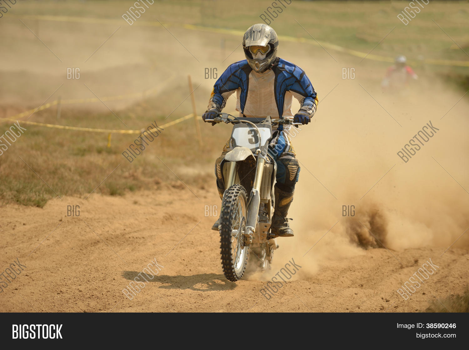 Motocross Bike Race Image & Photo (Free Trial) | Bigstock