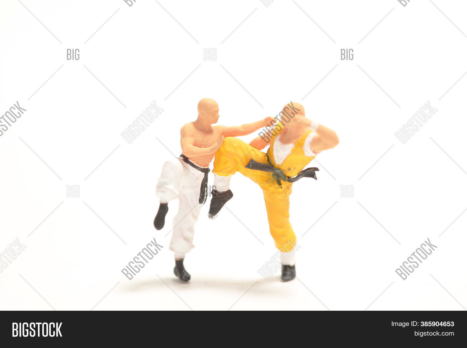 Mini Figure Kungfu Image & Photo (Free Trial) | Bigstock