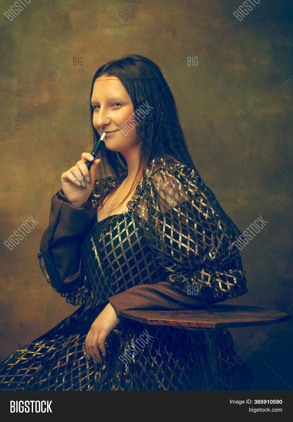 Smoking. Young Woman Image & Photo (Free Trial) | Bigstock