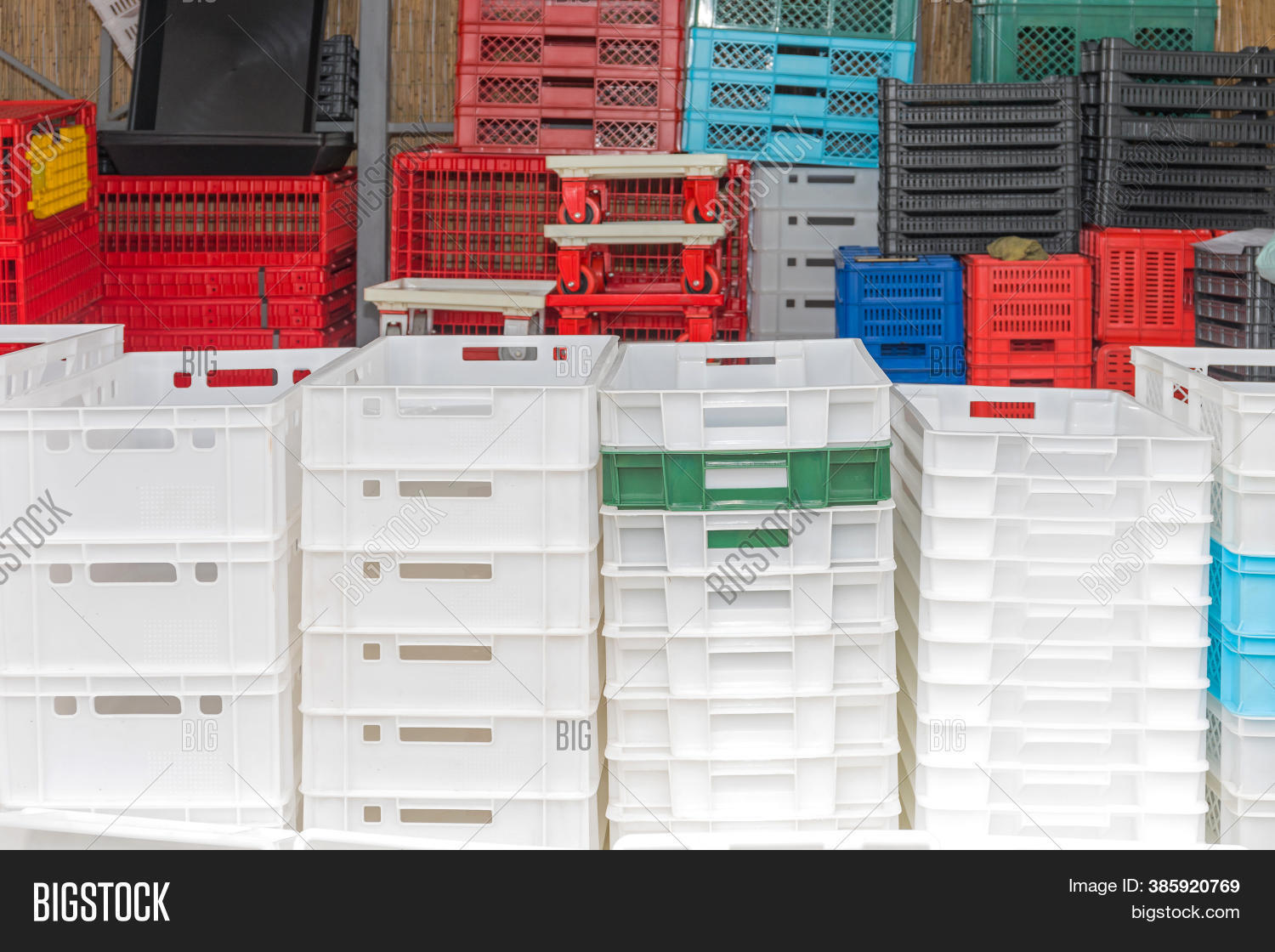 Plastic Crates Image & Photo (Free Trial) | Bigstock