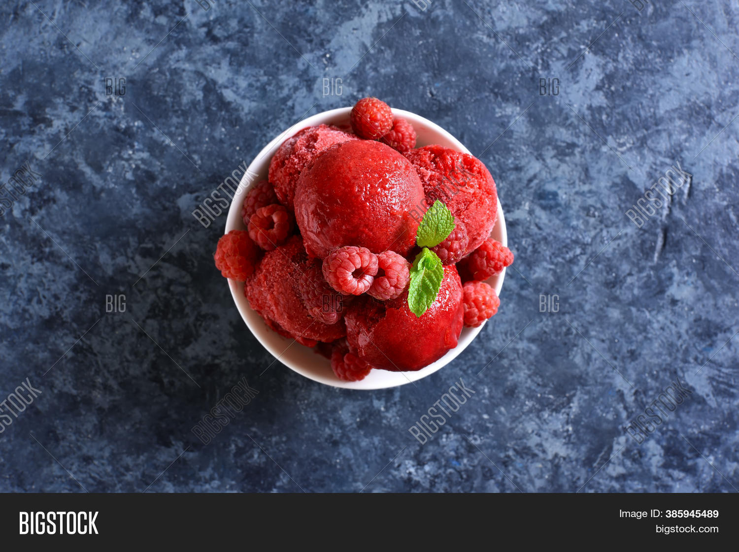 Raspberry Sorbet, Ice Image & Photo (Free Trial) | Bigstock