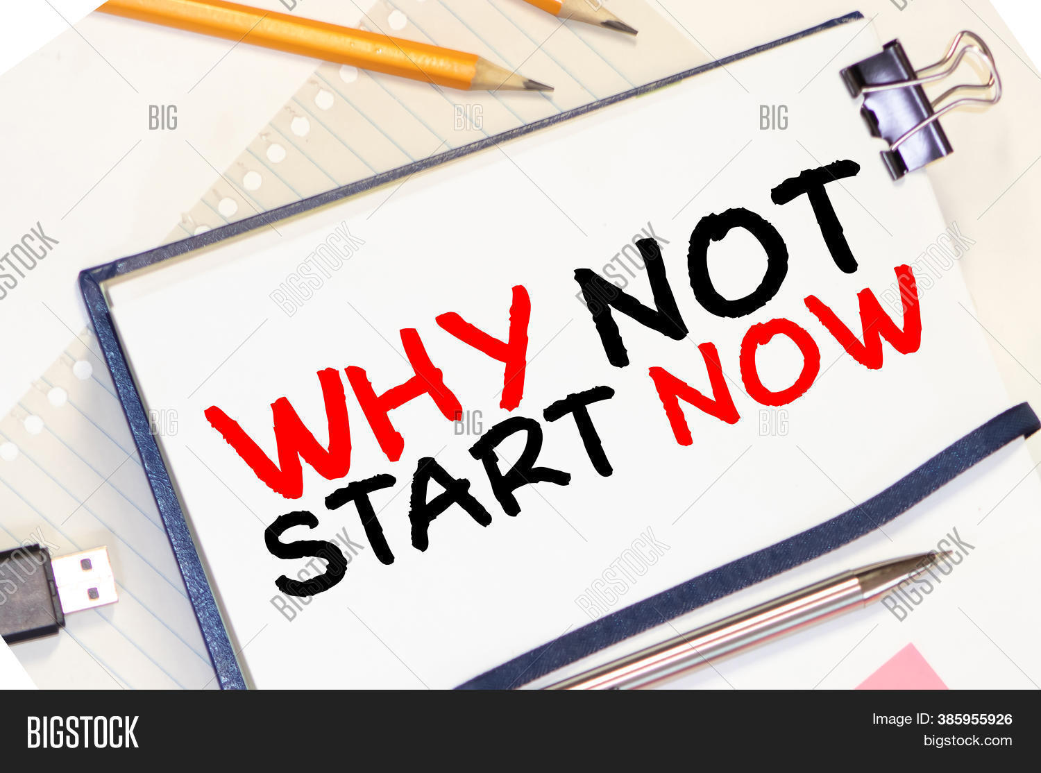 Why Not Start Now Image & Photo (Free Trial) | Bigstock