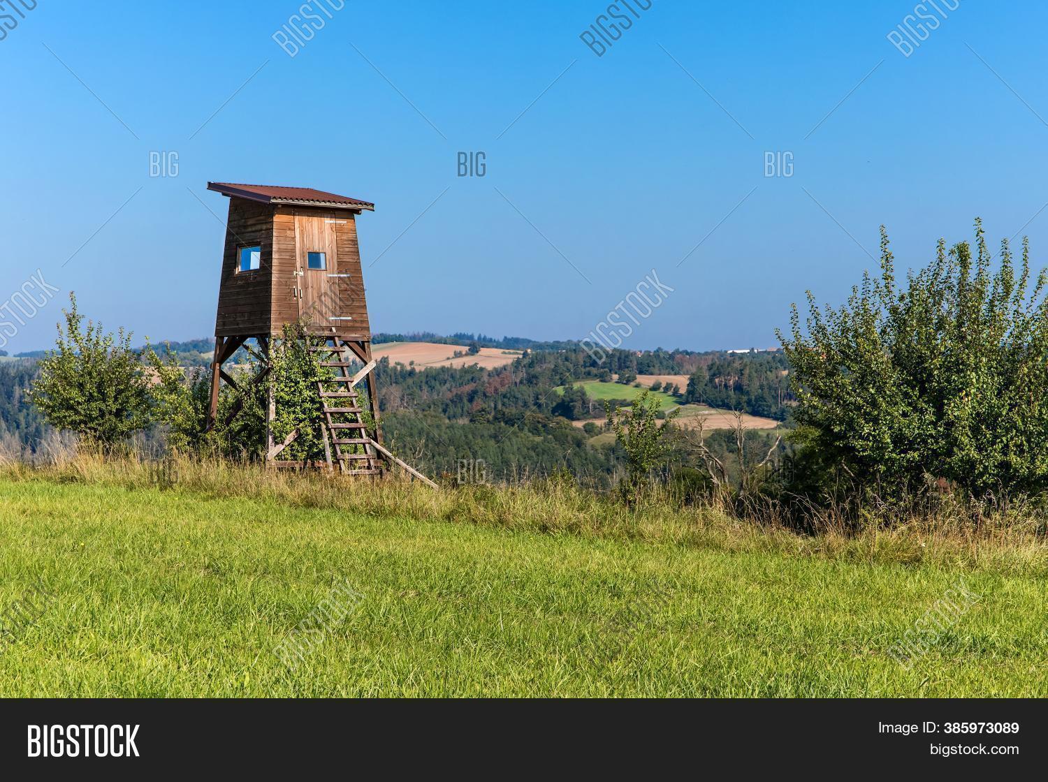 Wooden Hunting Hide Image & Photo (Free Trial) | Bigstock