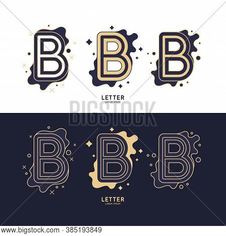 Letter B Latin Vector & Photo (Free Trial) | Bigstock